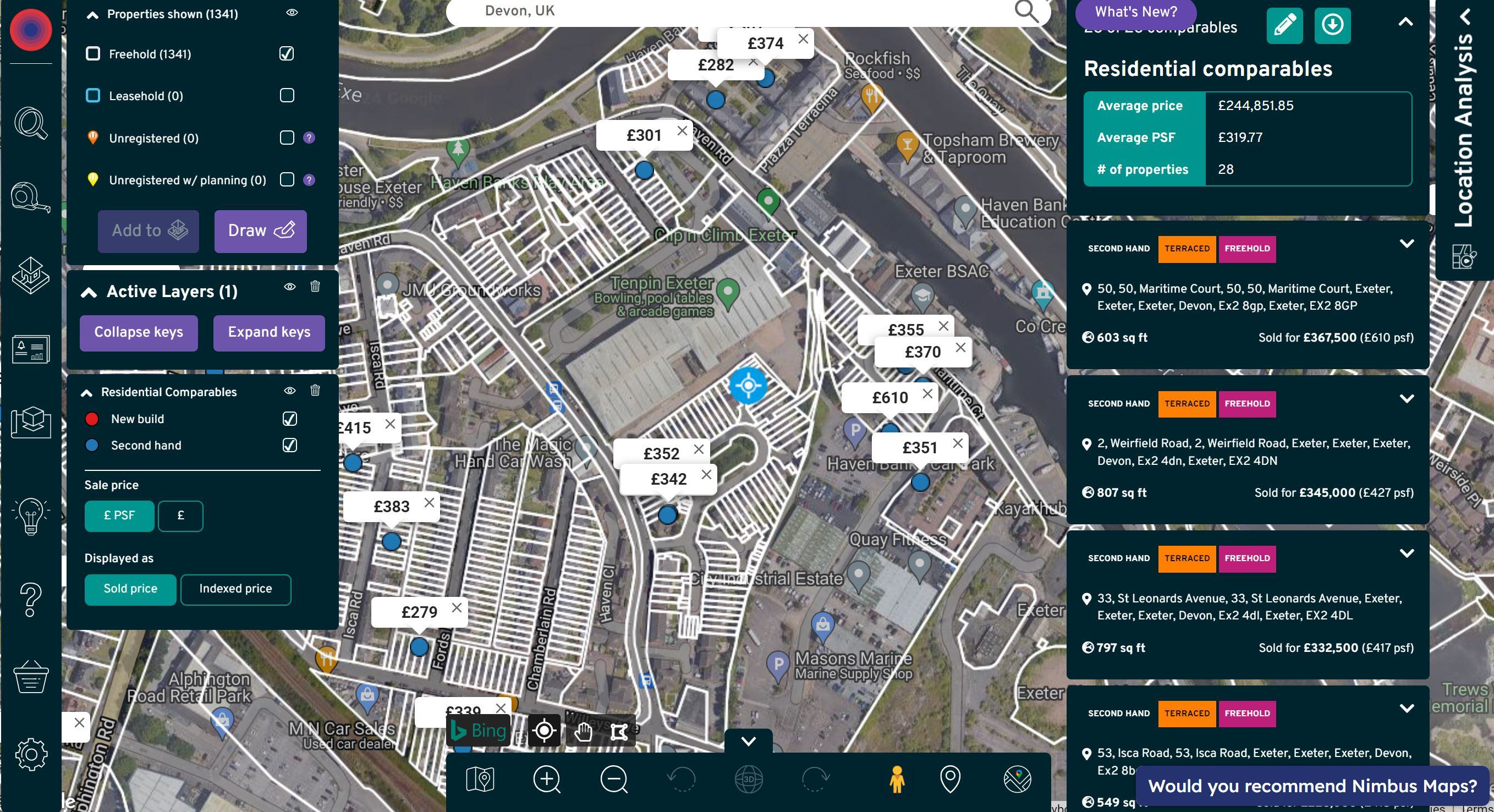 Nimbus | Feature - Residential Comparables